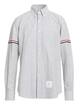 Thom Browne Shirt Sky Size Cotton - Grey