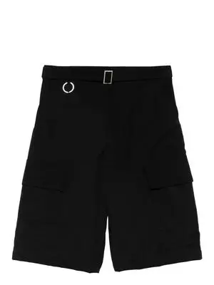 ÉTUDES STUDIO Belted Shorts - Black