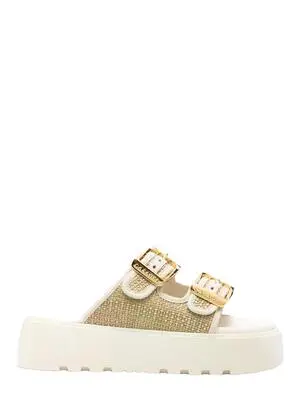CASADEI Birky Ale Flatform Sandals