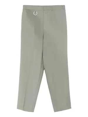 ÉTUDES STUDIO Belt-loops Trousers - Green