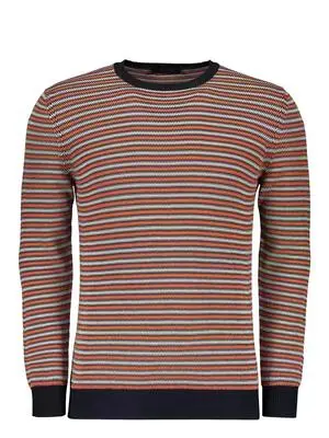 MOORER Cotton Jumper - Orange