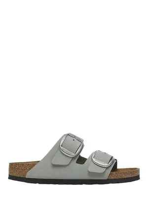 BIRKENSTOCK Arizona Double Buckle Slide Sandals - Grey