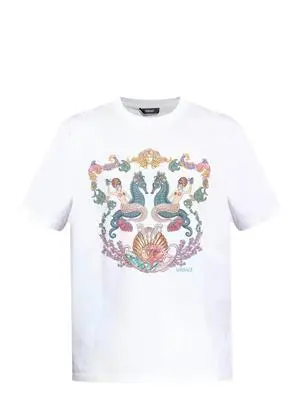 Versace Medusa Head-print T-shirt - White