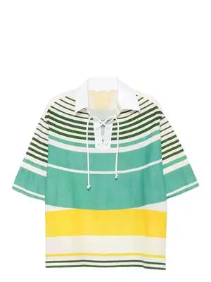 CRAIG GREEN Wave Polo Shirt - Neutrals