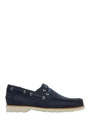 Clarks Durleigh Sail Boat Shoes - Blue