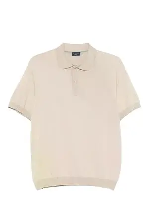 Paul & Shark Cotton Polo Shirt Neutrals