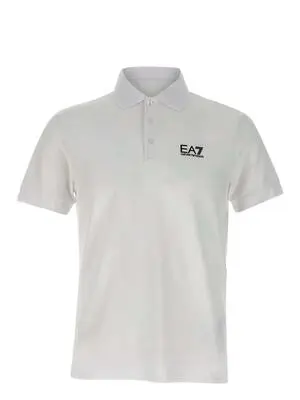 Emporio Armani Core Identity Polo Shirt - White