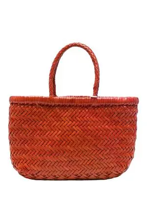 Dragon Diffusion DRAGON DIFFUSION Mini Flat Gora Tote Bag Orange