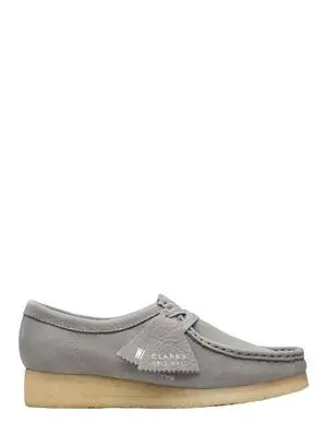 Clarks Wallabee Brogues Grey