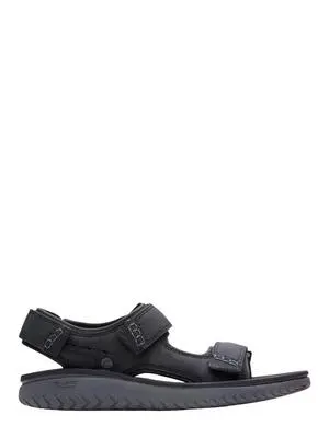 Clarks Wesley Bay Sandals - Black