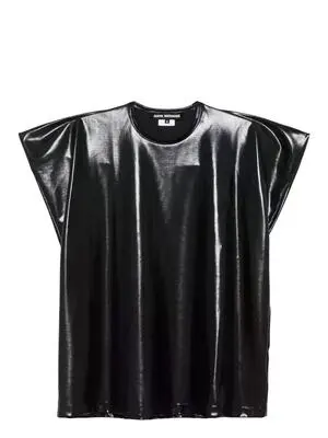 Junya Watanabe Foiled T-shirt - Black