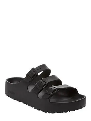 BIRKENSTOCK Florida Eva Platform Flex Sandals - Black