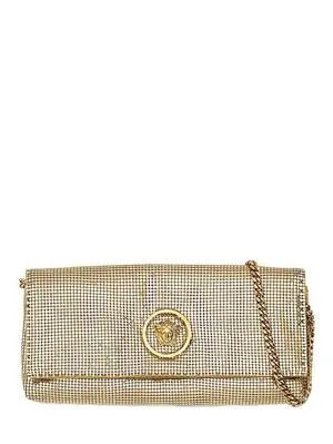 Versace Medusa Clutch - Gold