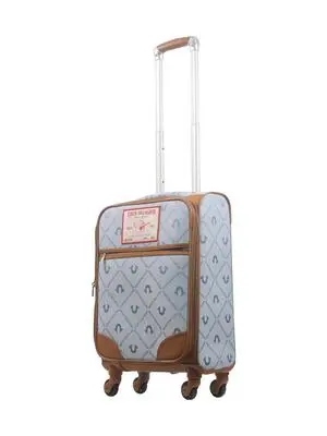 True Religion Soft Sided Expandable Luggage - Denim