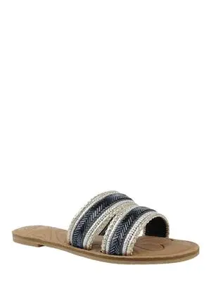 CANDIE'S Tanner Slide Sandal - Black