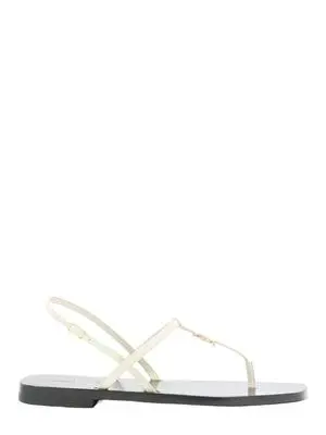 Proenza Schouler Cross-strap Flat Sandals - White
