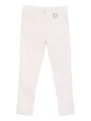 TRAMAROSSA Logo-patch Trousers - Neutrals