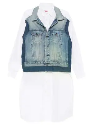 Junya Watanabe X Levi's Denim Dress - White