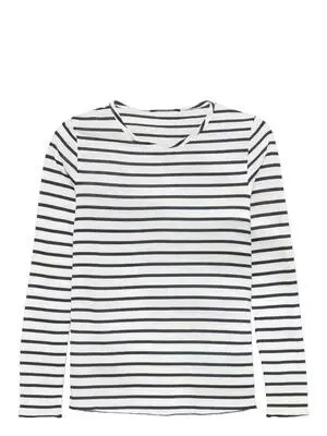 LUISA CERANO Striped T-shirt - White