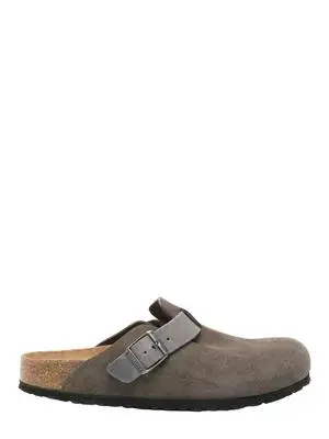 BIRKENSTOCK Boston Mules Grey