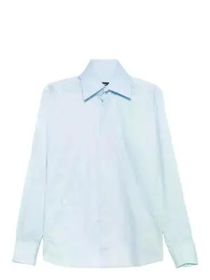 Karl Lagerfeld Classic-collar Shirt - Blue