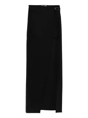 NENSI DOJAKA Asymmetric Skirt - Black