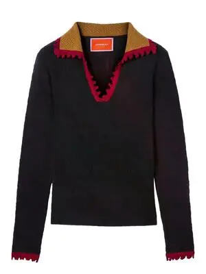 La DoubleJ Cotton-cashmere Sweater - Black