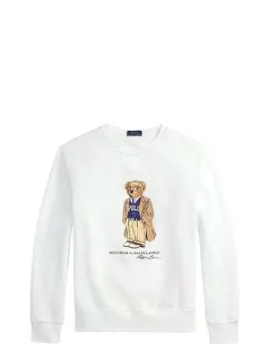 Polo Ralph Lauren Polo Bear Fleece Sweatshirt - White