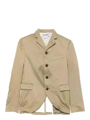 Comme Des Garçons Single-breasted Blazer - Neutrals