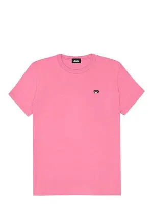DALIX Lil Coffee Jersey Tee - Charity Pink