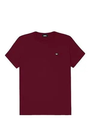 DALIX Lil Coffee Jersey Tee - Maroon