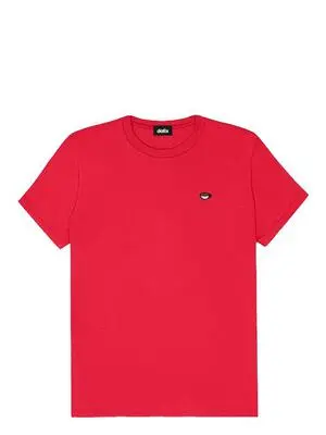 DALIX Lil Coffee Jersey Tee - Red