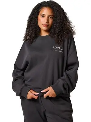 LOVALL All Szn" Oversized Sweatshirt - Shadow