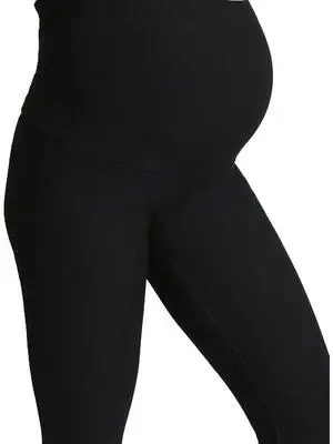 LOVALL Maternity Tall Winter Leggings Black