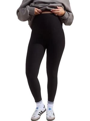 LOVALL Maternity Tall Winter Leggings - Black