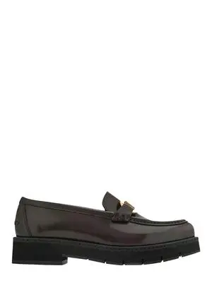 FERRAGAMO Leather Loafers - Brown