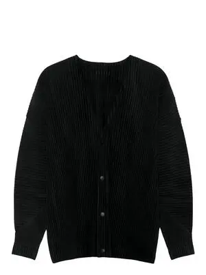 Issey Miyake Pleated Shirt - Black