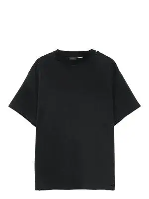 Balenciaga Security Tape Logo T-shirt - Black