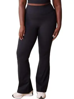 LOVALL 24/7 Revitalise Flare Leggings - Black