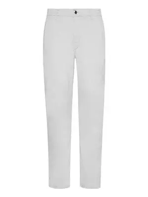 Vilebrequin Tencel Satin Regular Langley Pants - White