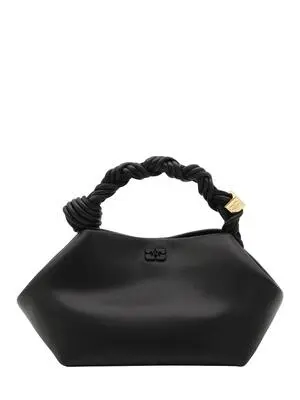 GANNI Small Top Handle Bag Black