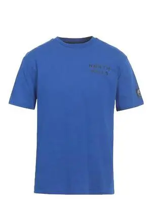 NORTH SAILS T-shirt Bright Size Cotton - Blue