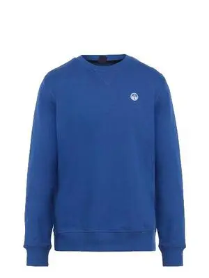 NORTH SAILS Cotton Crewneck Sweatshirt - Blue