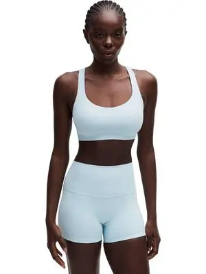 Lululemon Flexyflex Strappy Yoga Bra Foam Cloud