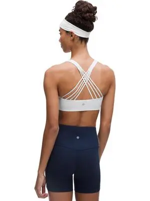 Lululemon Flexyflex Strappy Yoga Bra - White