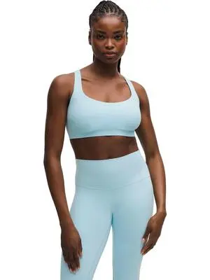 Lululemon Flexyflex Strappy Yoga Bra Foam Cloud