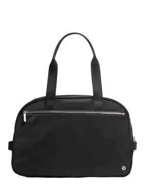 Lululemon City Essentials Duffle Bag 28l - Black/silver