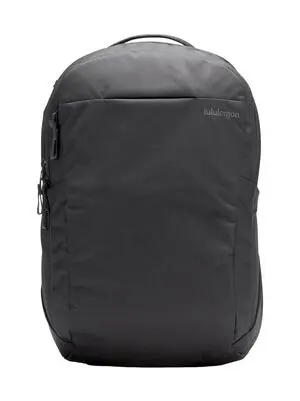 Lululemon Triple-zip Backpack 28l - Black/graphite Grey