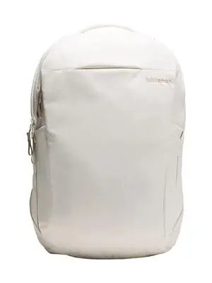 Lululemon Triple-zip Backpack 28l - Light Ivory/wacky Khaki