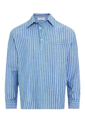 Orlebar Brown Shanklin Shirt - Blue